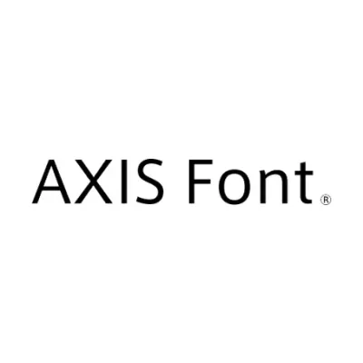 AXIS font Logo & Brand Assets (SVG, PNG and vector) - Brandfetch