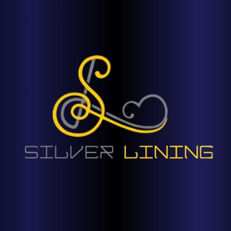 silver lining logo design