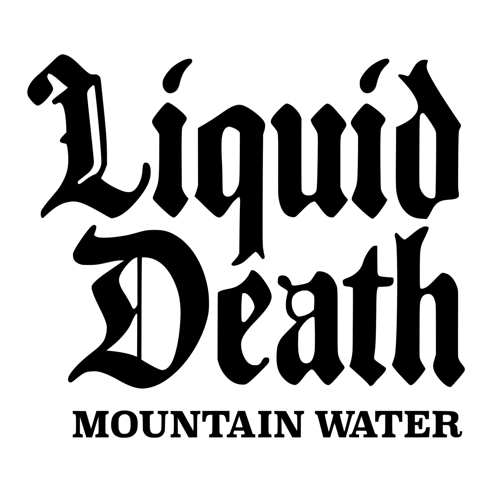Liquid Death Logo & Brand Assets (SVG, PNG and vector) - Brandfetch