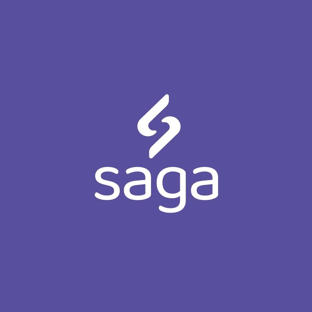 saga logo vector