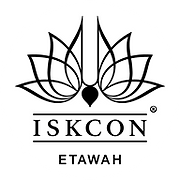 iskcon logo black