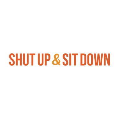 Shut Up & Sit Down Logo & Brand Assets (SVG, PNG and vector) - Brandfetch
