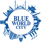 blue world logos