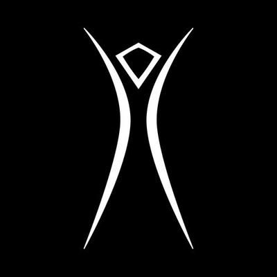 burning man logo vector