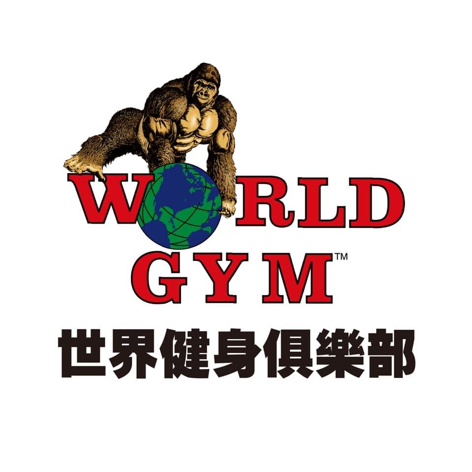 world gym logo vector