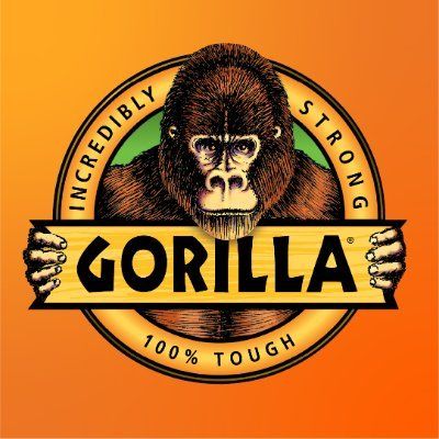 gorilla glue logo vector