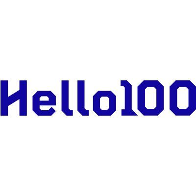 Hello 100 Logo & Brand Assets (SVG, PNG and vector) - Brandfetch