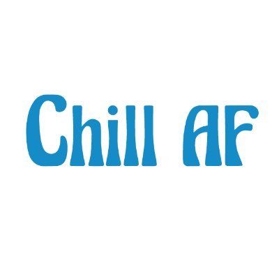 Chill AF CBD Seltzer Logo & Brand Assets (SVG, PNG and vector) - Brandfetch