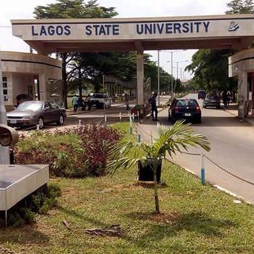 Lagos State University's brand icon