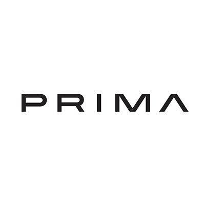 prima logo vector