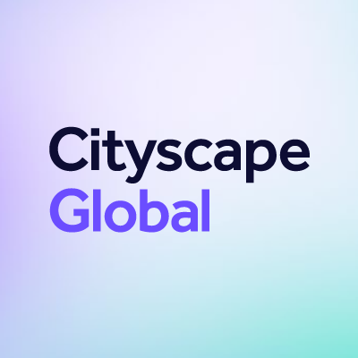 cityscape global logo vector