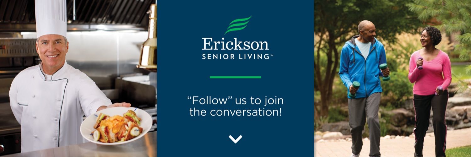 Erickson Living Logo Erickson Senior Living (@ericksonseniorliving)