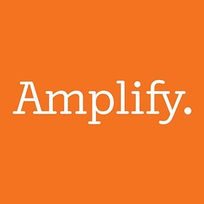 amplify logo design