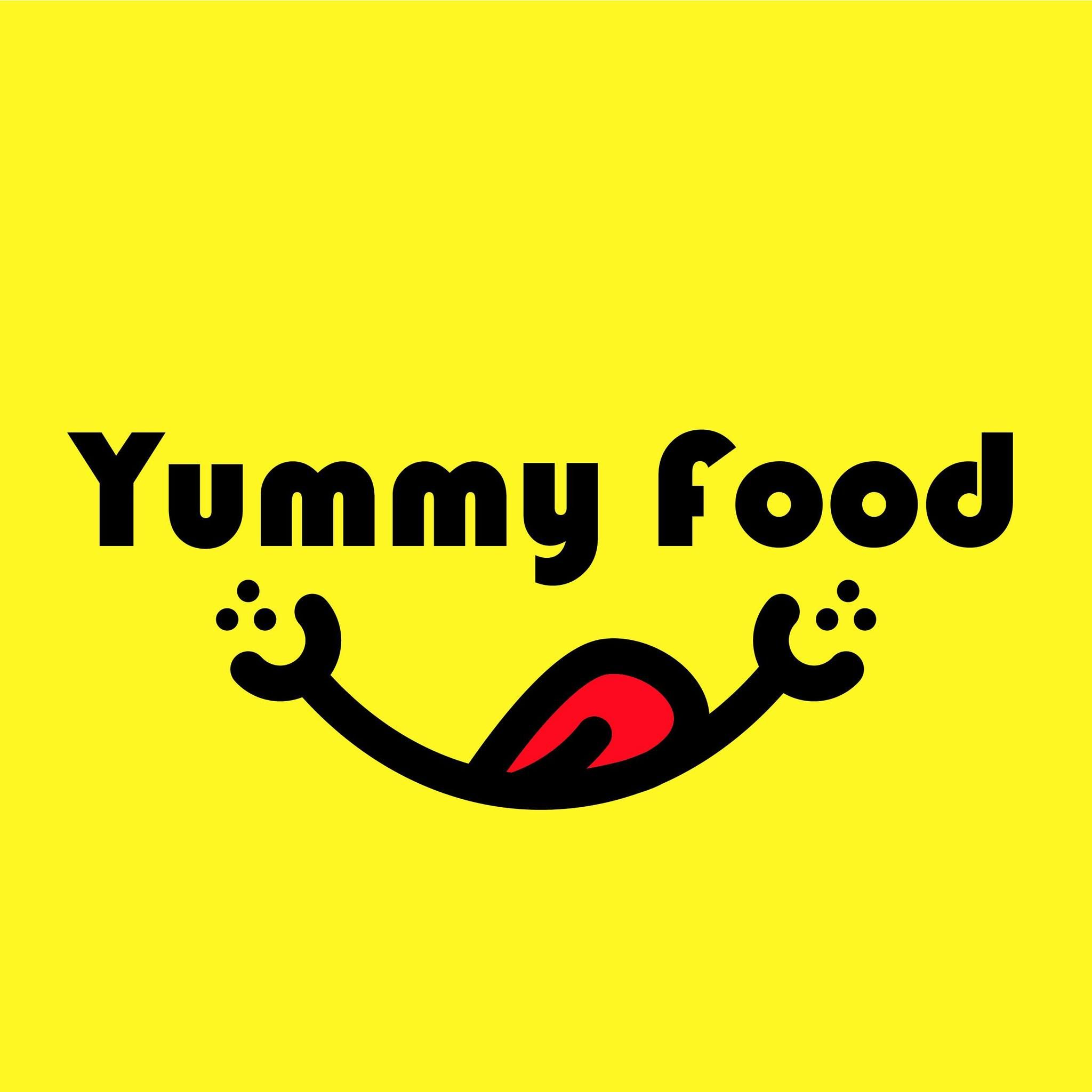 yummy logo vector