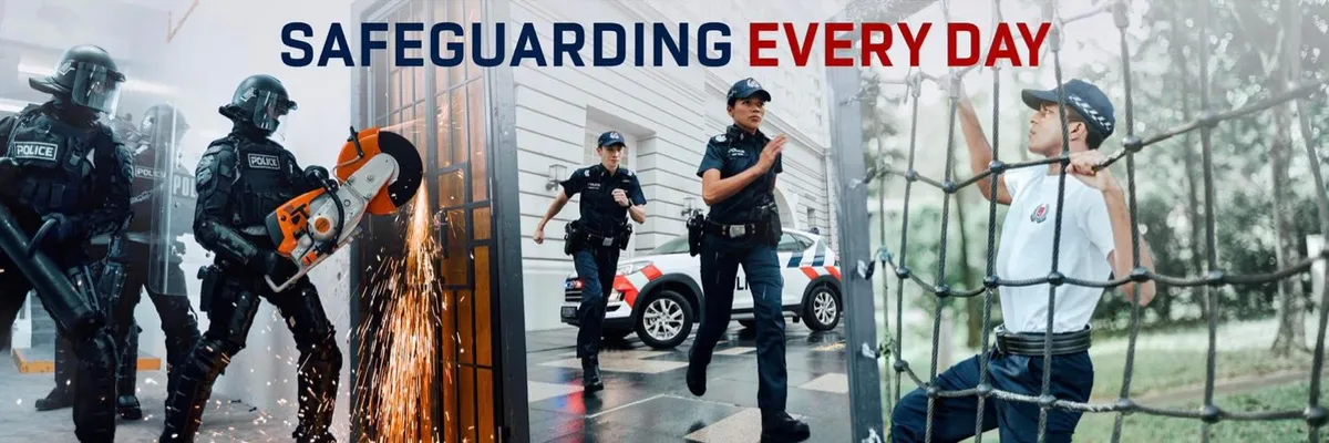 Singapore Police Force Logo & Brand Assets (SVG, PNG and vector ...